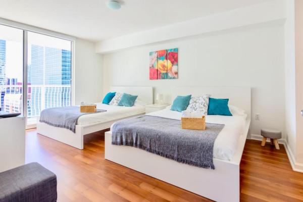 Ocean And City Views Lux Miami Brickell Sleeps 5 - Coral Gables, FL
