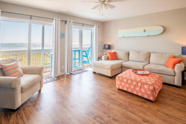 Large Oceanfront Condo In A Quiet Section Of Carolina Beach Rentals - Carolina Beach, NC