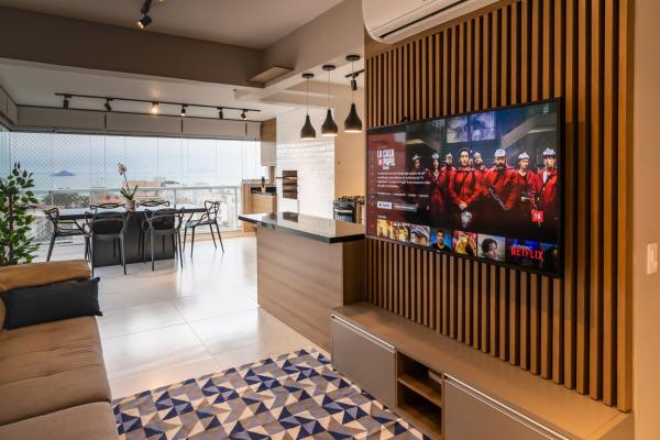 Apto Lazer De Clube Praia Da Enseada Guarujá - Guarujá