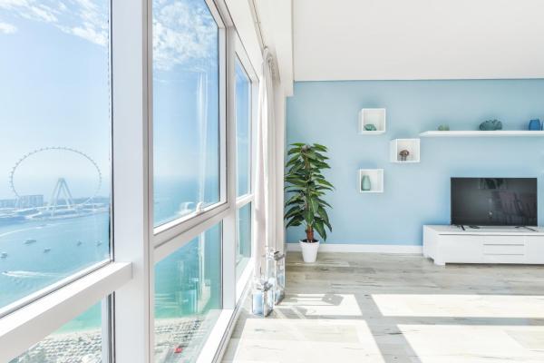 Jbr · Al Fattan Sea View 48th Floor · 5* Beach Resorts Access! - Émirats arabes unis