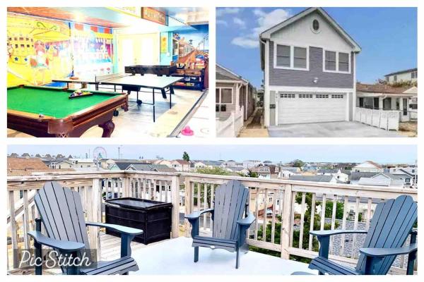 The Lighthouse-3 Bedroom With Casino Pier Gameroom - Seaside Heights, NJ