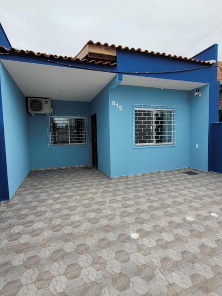 Casa Azul De Veraneio Em Itapoá-sc - Itapoá