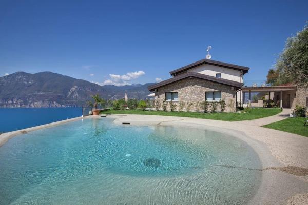 Villa Divina22 - Apt Divina Con Piscina E Vista Lago - Torri del Benaco