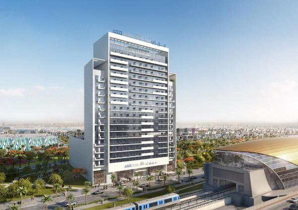 Luxury Escapes - Cozy Studio In Front Of Metro Stn - Access To Gym & Pool - Aura Azizi - Dubai