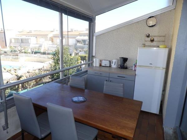 Appartement T2 Mezzanine 1er ÉTage Avec Piscine Et Parking, 4-6 Couchages, Chemin Du Pous, Marseillan - Fr-1-326-480 - Marseillan