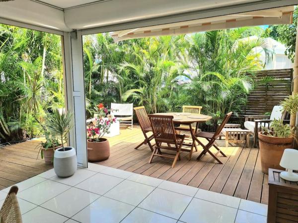 Jardin Tropical - Logement 4 Personnes Le Gosier - Guadeloupe