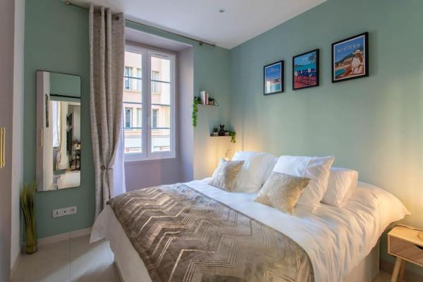 #20 2p Port/parking/ac/central éLégant 5min Promenade - Nice