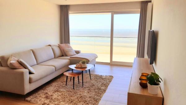 Zeezicht Nieuwpoort - Springvloed - Nieuport