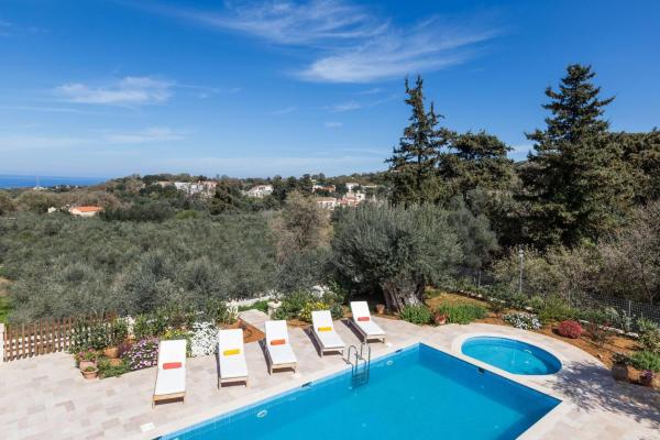 Luxury Crete Villa Villa Alkioni Private Pool Beautiful Interior 3 Bdr Rethymno - Grecja