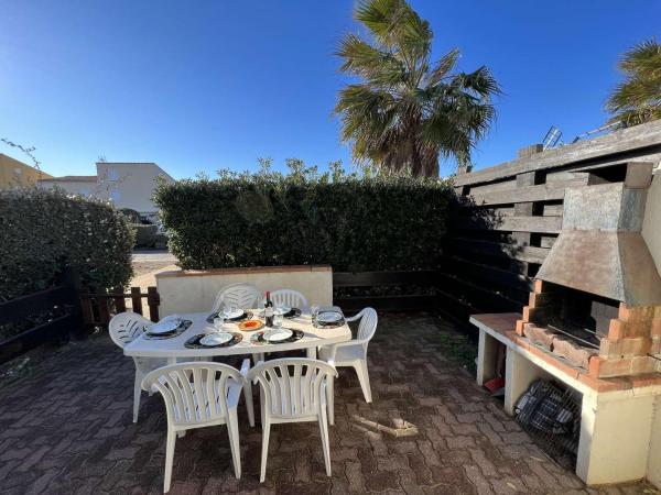 Appartement T2 Cabine, Rez-de-jardin, Parking, Lave-linge, Terrasse, Accès Plage à 30m - Fr-1-702-16 - Agde