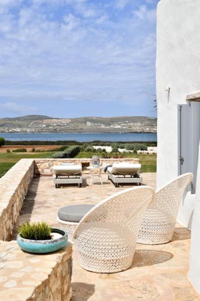 Sunray Pounta Paros Beachfront Villa Near Kitesurf - 帕羅斯島