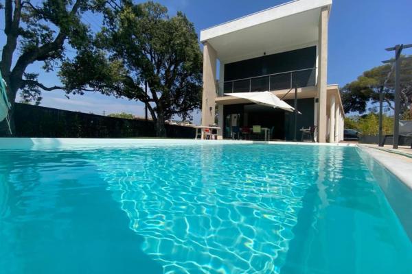 Magnifique Villa Contemporaine Climatisé Piscine Ref Villa Notre Dame - French Riviera