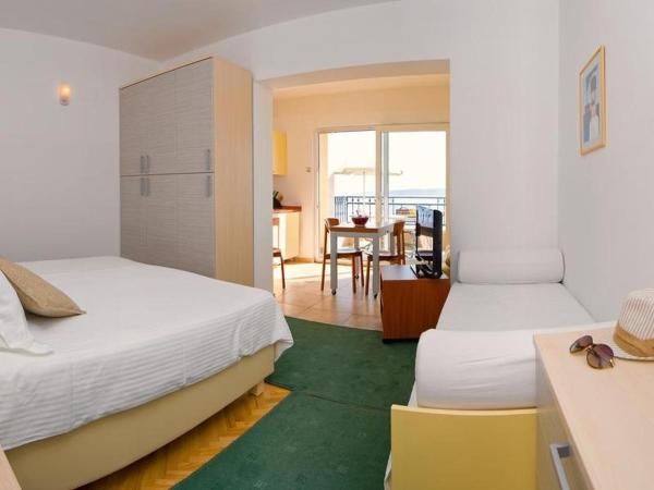 Studio Apartment In Brela With A Sea View, Terrace, Air Conditioning, Wifi 201-7 - Brela