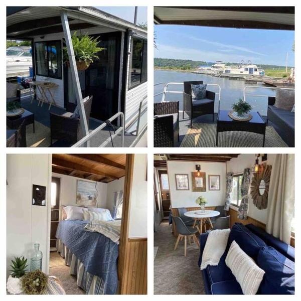 Driftwood Cozy Houseboat On The Water For 2 - Savanna, IL