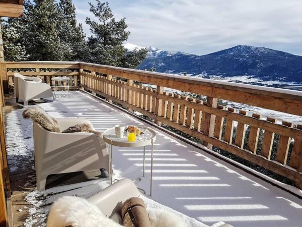 Chalet Luxe Spacieux, Piscine Chauffée, Vue Lac Et Montagnes, Proximité Immédiate Pistes - Formiguères
