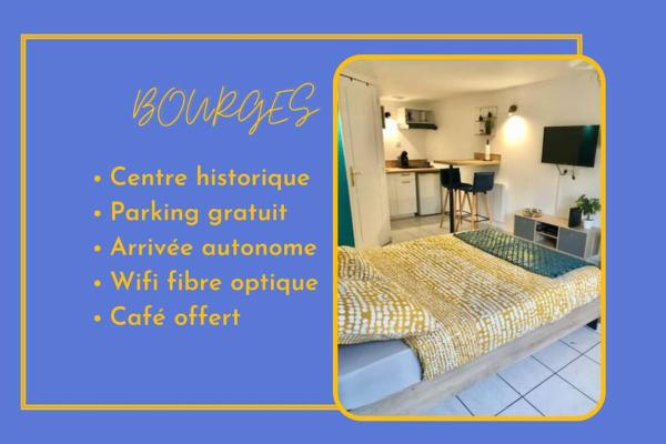 Studio Cosy - Centre Historique - Bourges