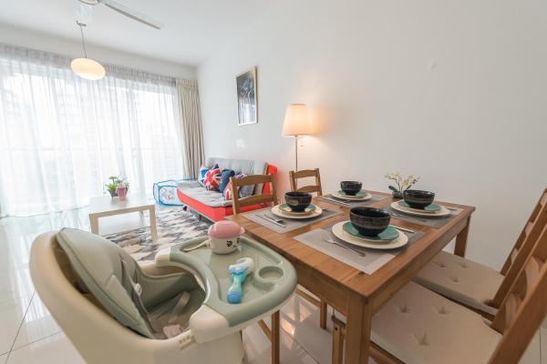 Mitec 5min Publika Sri Hartamas 1br 6pax Mont Kiara - Jordan