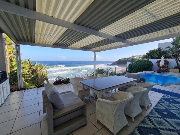 Four Bedroom Main Plus 2 Bedroom Cottage Ballito Beachfront Ktl1 - Dolphin Coast