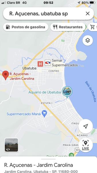 Casa Jardim Carolina Perto Posto Torrão, Supermecado Shibata E Semar - Ubatuba