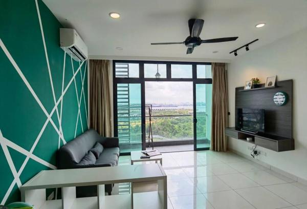 A1205 Green Haven 2br8pax Netflix 100mbps By Stay - Pasir Gudang