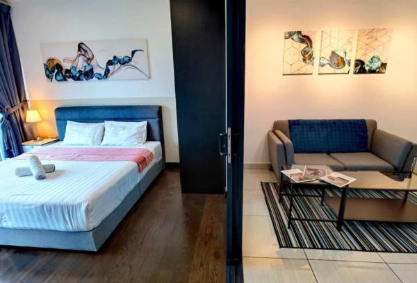 C2210 Almas Suites Studio 100mbps Netflix By Stay - Johor