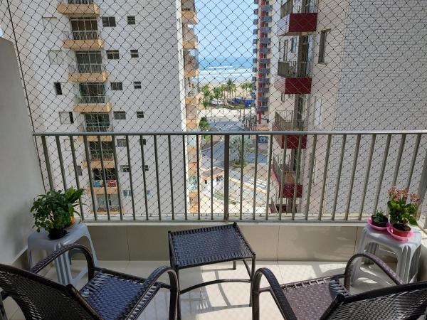 Apto Guilhermina Pé Na Areia - São Vicente