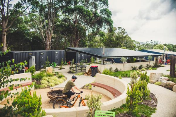 St Helens Mountain Bike Base - Tasmania