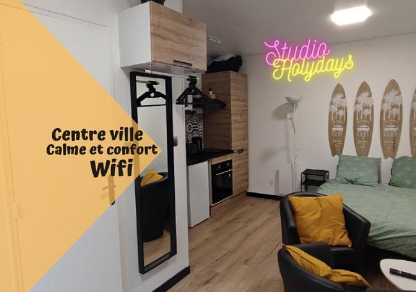 **Studio Holidays** Centre Ville 20 M2 - Châlons-en-Champagne
