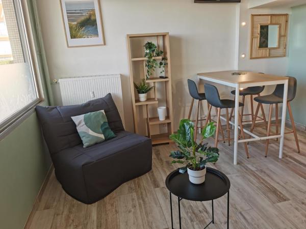 Le Pouget , Studio, Rez De Chaussée, Front De Mer Wifi - Le Touquet-Paris-Plage