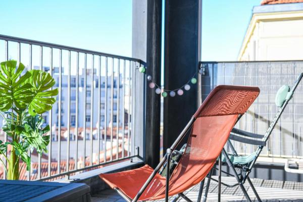 Bail Mobilité - Studio Cosy Avec Terrasse Et Vue - Marseille
