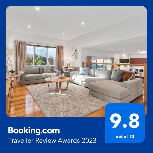 Seaford Luxe Beach House 2023 Bdc Traveller Award Winner - Melbourne