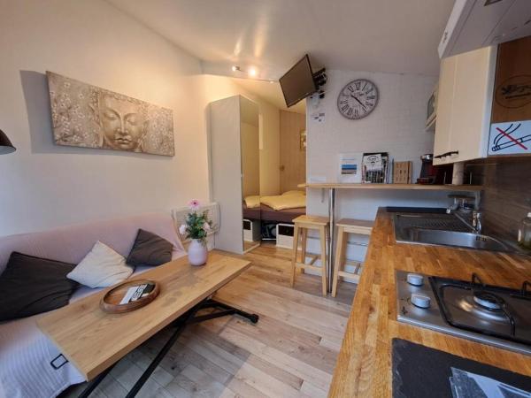 Joli Studio Au Calme Dans Un Jardin Privatif - Franceville-Plage