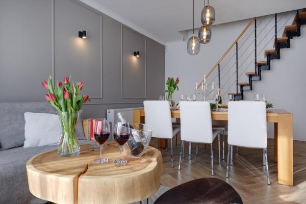 Apartament Heaven - 115 M2 - Kominek Oraz Wanna W Sypialni , Parking - Katowice