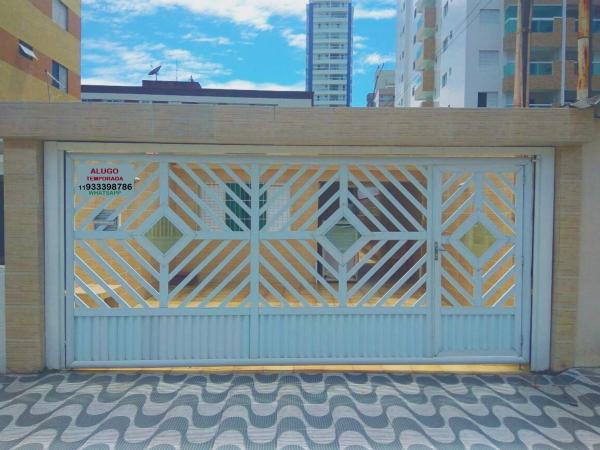 Casa Praia Grande 400mts Da Praia Tupi 3 Dorm 2ban 2carros Casa Completa, Pague Aqui - Praia Grande