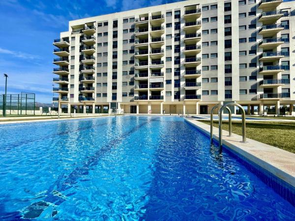 Apartamento Con Piscina Padel Y Vistas Al Mar - Moncófar
