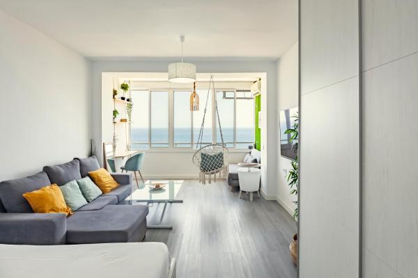 Estudio Con Increíbles Vistas A La Playa + Piscina - Almería