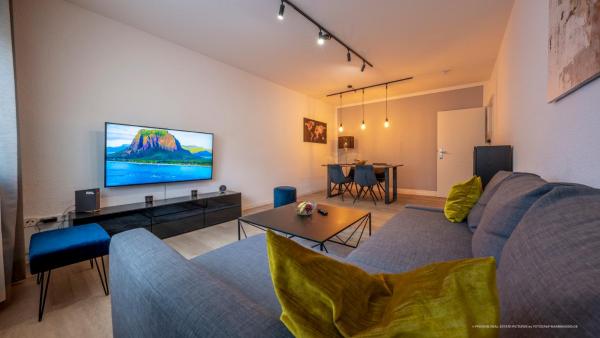 Flair: Stylisches Apartment - Netflix - Basf - Uni Mannheim - Schwetzingen