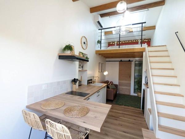 Studio Pour 2 à 10min De La Mer - Cabestany