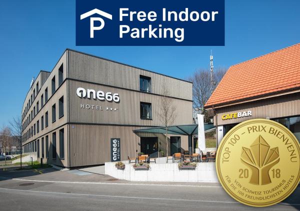 Hotel One66 (Free Parking Garage) - St. Gallen