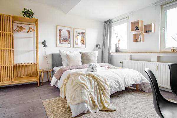 Homefy Studio Sky - Free Parking - Elevator - Desk - Netflix - Essen