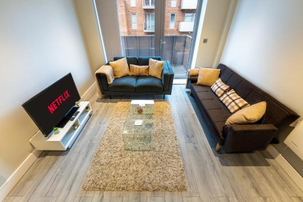 Lovely 4-sleeper Apartment In Central Slough With Free Parking - Slough