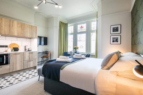 Stylish King Studio Central Harrogate W. Parking - Harrogate
