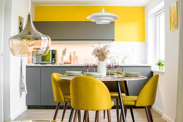 Homefy Come-together Apartment - Balkon - Aufzug - Free Parking - Smart Tvs - Essen