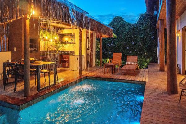 Casa Araçá Trancoso - Cascata Próximo à Praia - Trancoso, Brasil