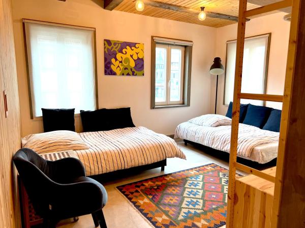 Blaue Wohnung- Ferienwohnung (Goldenes-häusle) - Welzheim