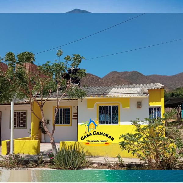 Casa Camimar, Casa Amoblada Solo Para Tí Y Tú Familia - Parque Nacional Natural Tayrona