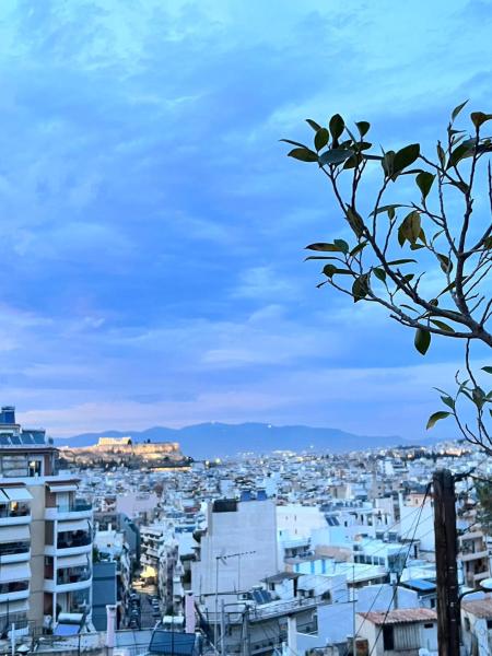 Sky Inn With Wonderful Acropolis View In Neos Kosmos - Пирей
