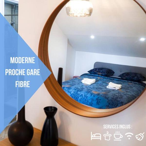 Le Voltaire • Proche Gare • Moderne - Indre