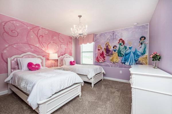 9 Bedroom With Princess And Mickey Rooms For Kids Villa - United States