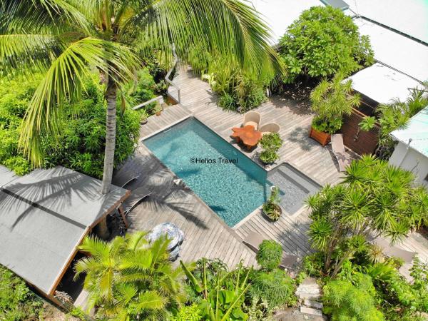 Gîtes Atemoya. Petit Bas Vent Fort Royal. - Plage de la grande Anse - Deshaies